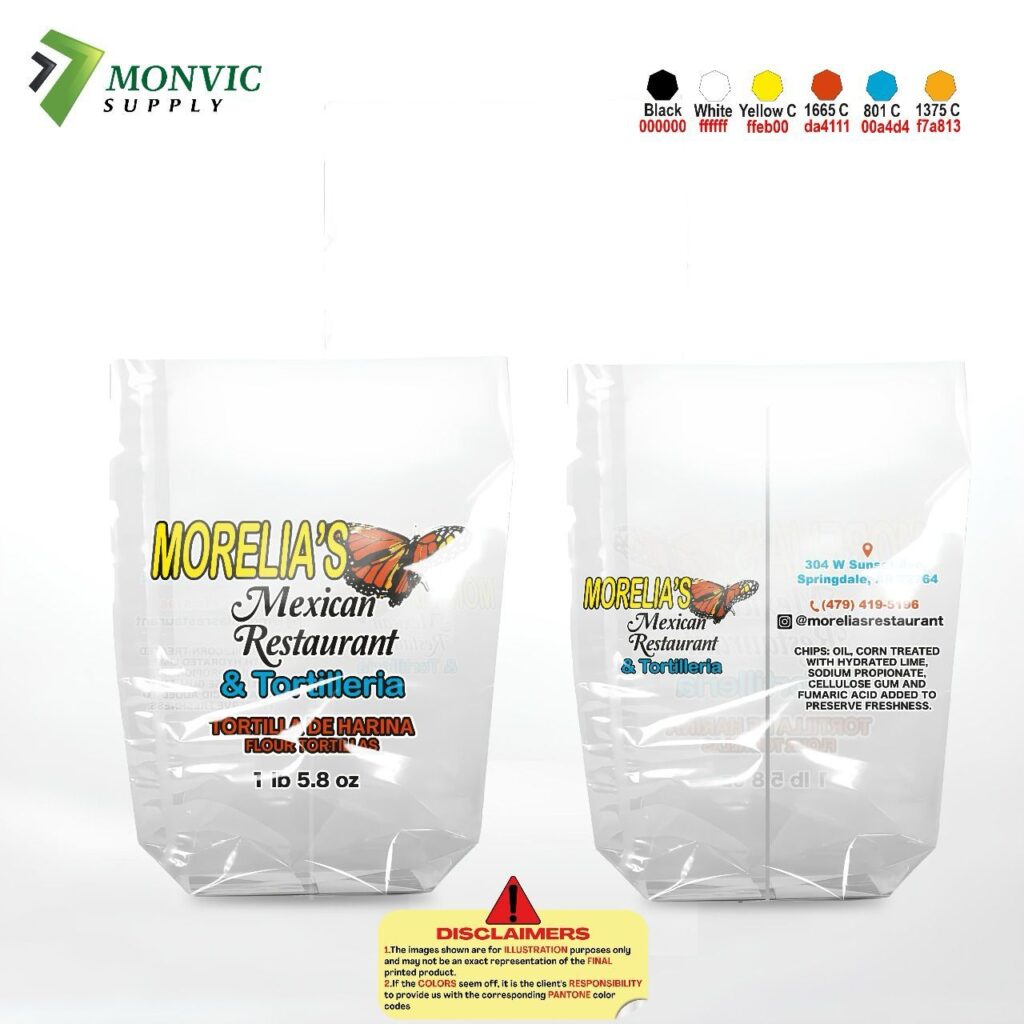 Tortilla Bag with tie – Monvic Supply